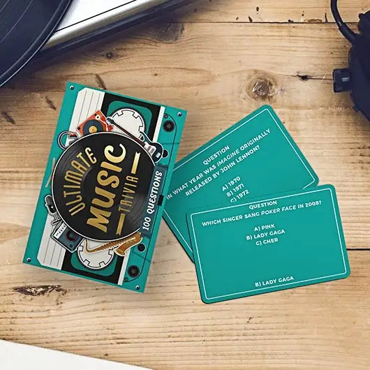 Ultimate Music Trivia Card Game – Sunbeam General Store
