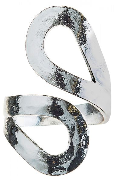 Silver Double Loop Ring – Sunbeam General Store Silver Double Loop Ring – Sunbeam General Store