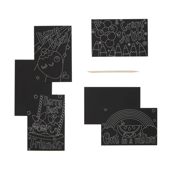 Lil' Juicy Mini Scratch and Scribble Art Kit – Sunbeam General Store