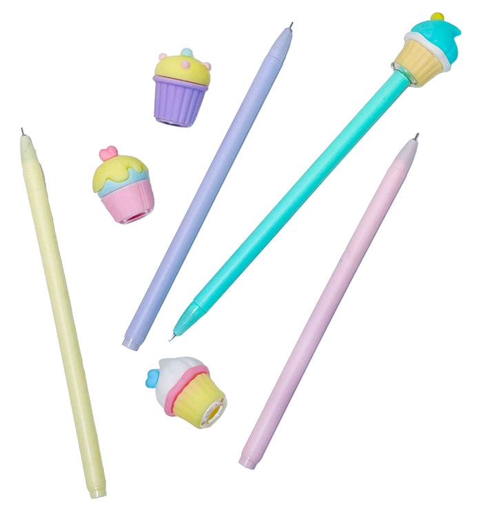 Cupcake Gel Pens – Sunbeam General Store