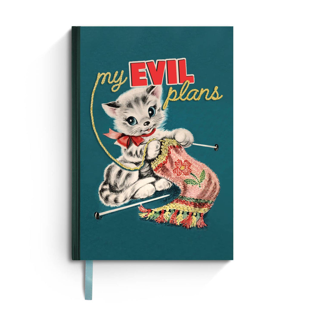 My Evil Plans- Funny Vintage Notebook – Sunbeam General Store