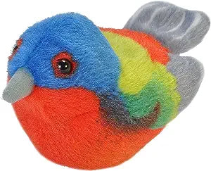 Painted Bunting Bird Stuffed Animal – Sunbeam General Store
