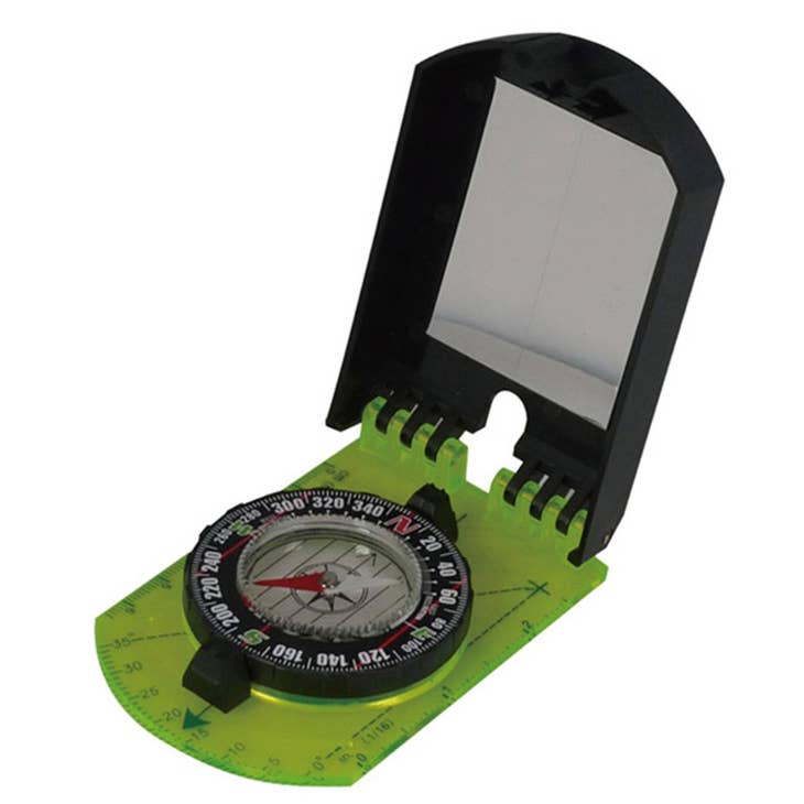 Folding Map Compass With Mirror – Sunbeam General Store