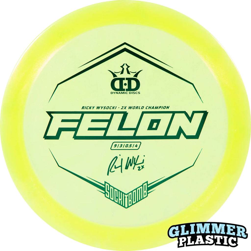 Lucid Felon Ice Glimmer Ricky Wysocki Dynamic Disc – Sunbeam General Store