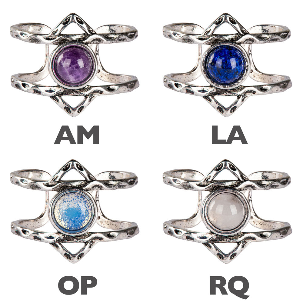 TRIPLE MOON TRIANGLE RINGS – Sunbeam General Store