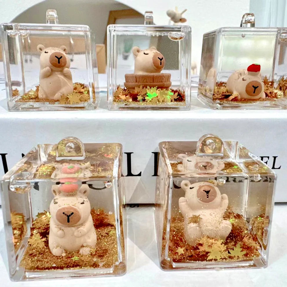 Capybara Floaty Key charm – Sunbeam General Store