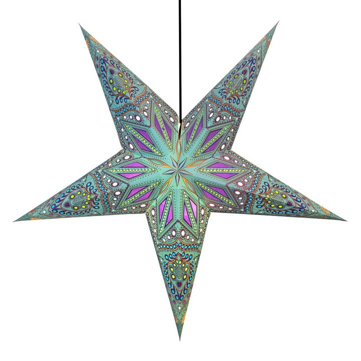 Om Paper Star Lantern – Sunbeam General Store