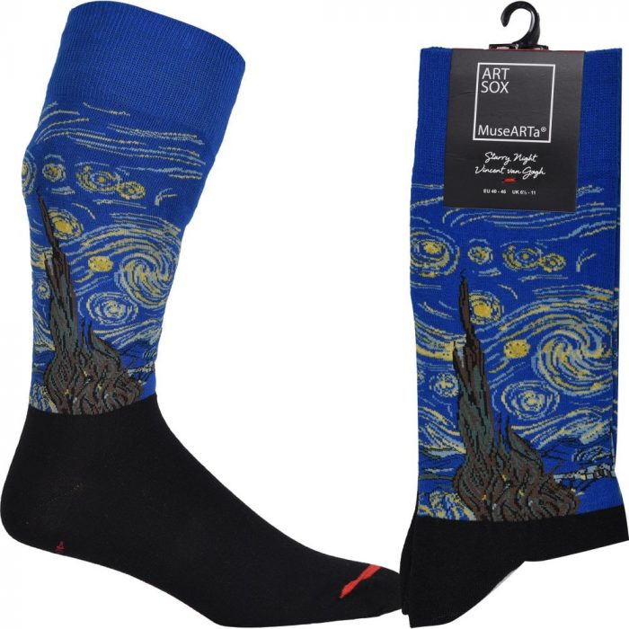 Men's Vincent van Gogh - Starry Night Sock – Sunbeam General Store
