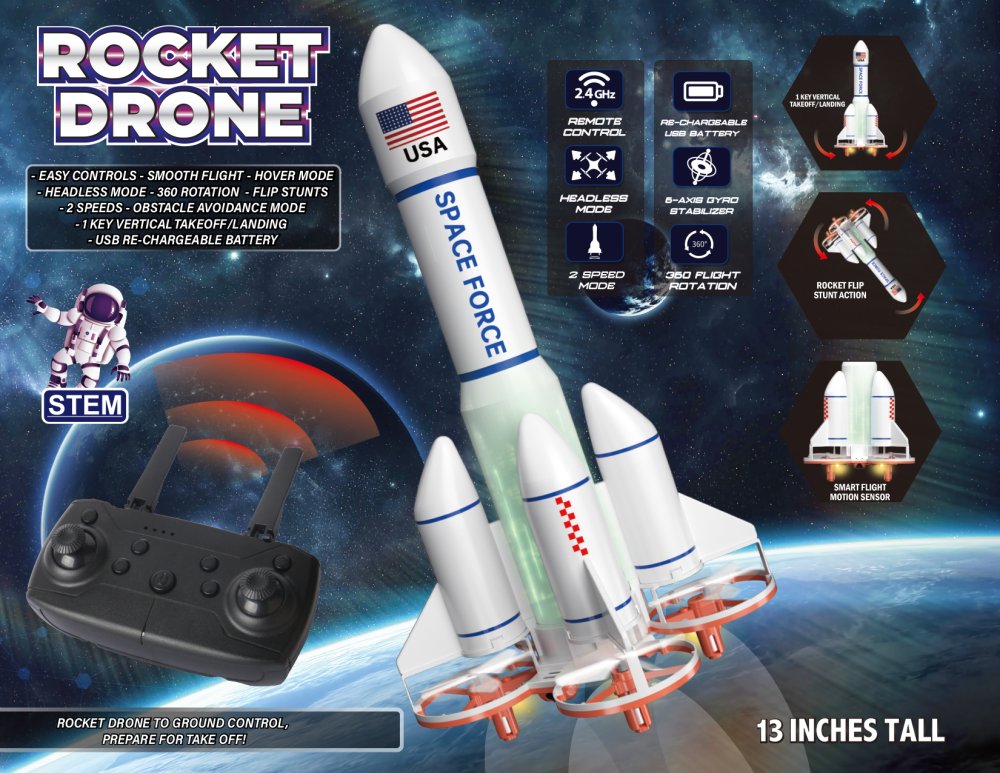 Rocket Drone – Sunbeam General Store