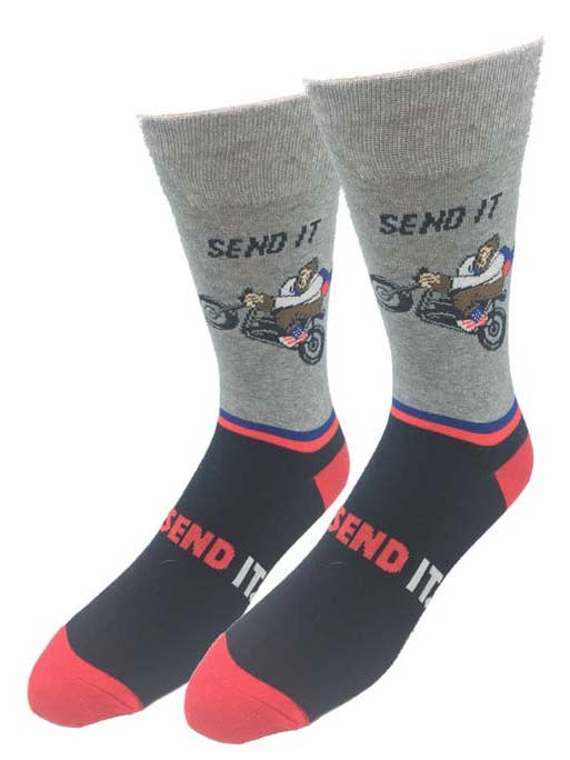 Bigfoot Motorcycle Send It Socks – Sunbeam General Store