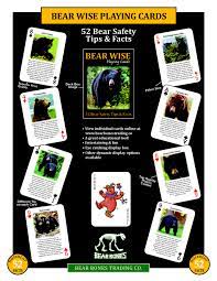 Bear Wise Playing Cards – Sunbeam General Store