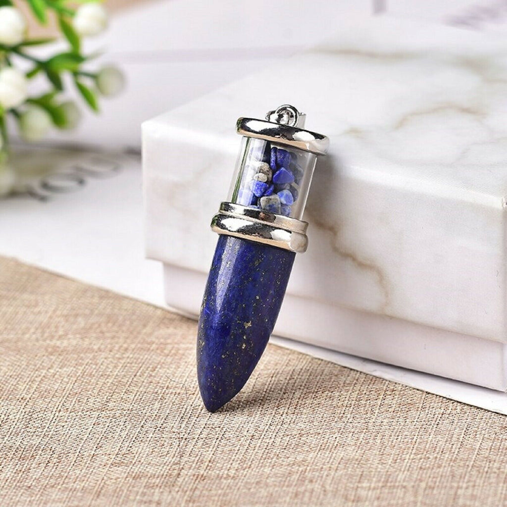 Gemstone Bullet Pendants – Sunbeam General Store